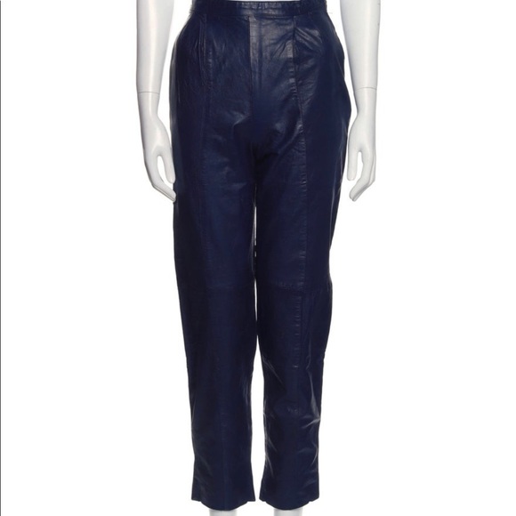 Dior | Pants & Jumpsuits | Authentic Vintage Christian Dior Leather ...